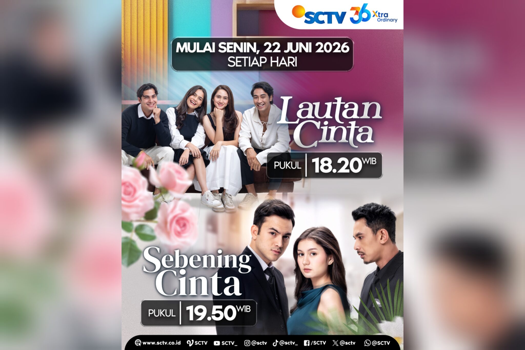 Dua Sinetron Baru SCTV Siap Bikin Baper! ‘Lautan Cinta’ dan ‘Sebening ...